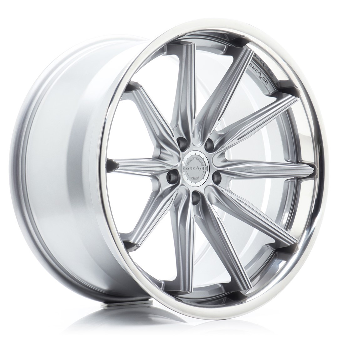 Concaver Cvr8 20X10,5 Et0-28 Blank Brushed Titanium